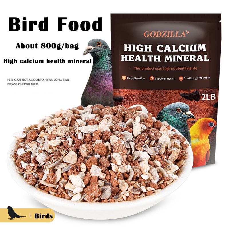 800g Red Stone Grits for Pigeon Health Sand High Calcium Health Mineral ...