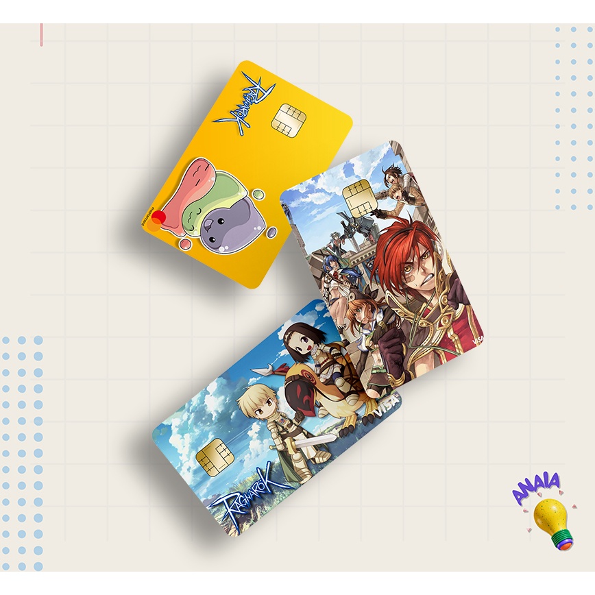 Ragnarok Online Stickers for ATM CARDS, CREDIT CARDS and BEEP CARDS ...