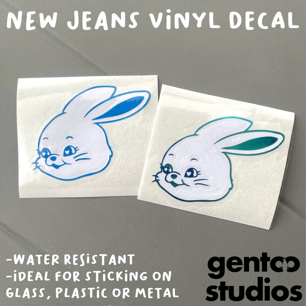 NewJeans Ttokki - Vinyl Decal Sticker - water resistant, high quality ...