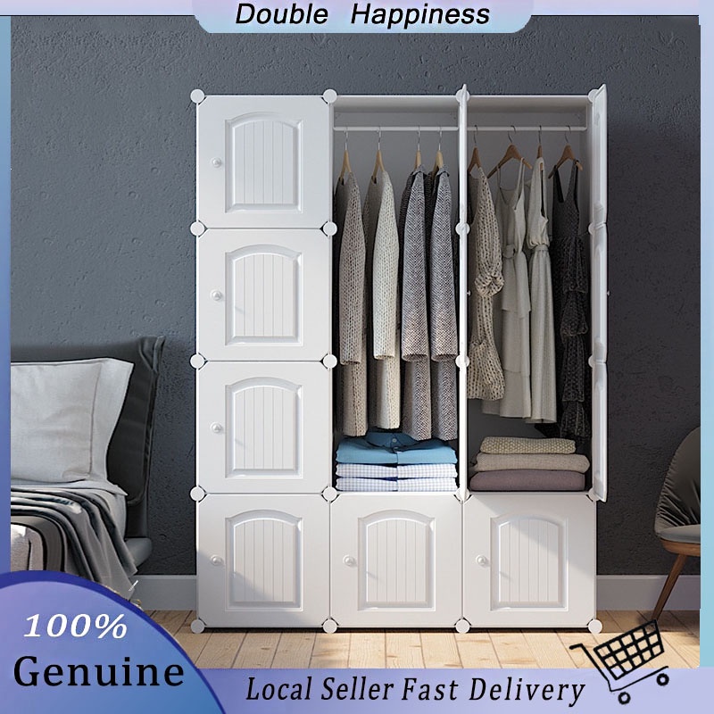 Multi functional wardrobe Simple wardrobe Combination plastic wardrobe ...