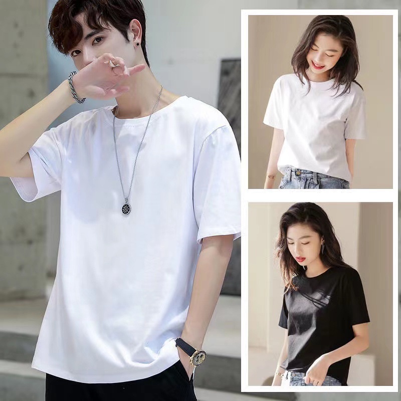 t shirt for men tshirt plain Fashion Korean shirt black t shirt unisex ...