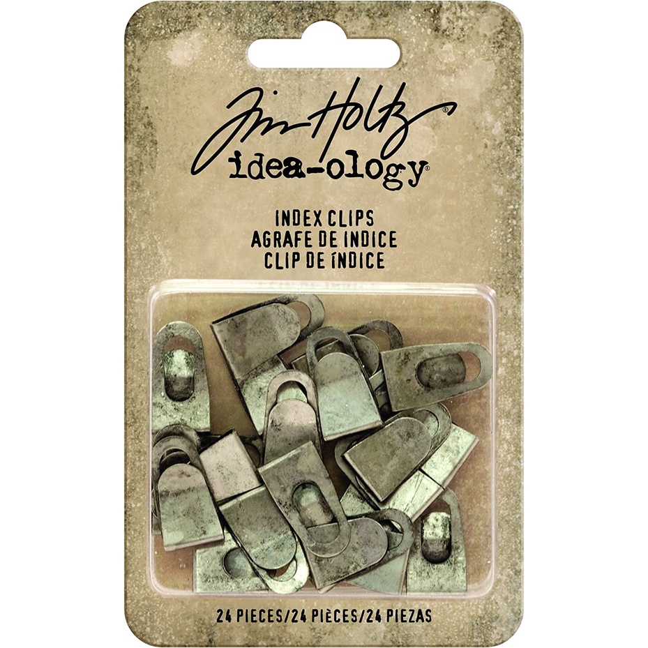 Tim Holtz Idea-ology Index Clips 24/Pkg | Shopee Philippines