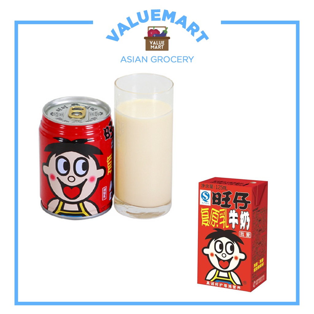 Wang Wang Milk Drink (Sweetened Milk in Can or Tetra Pack) - 125/245 ml ...