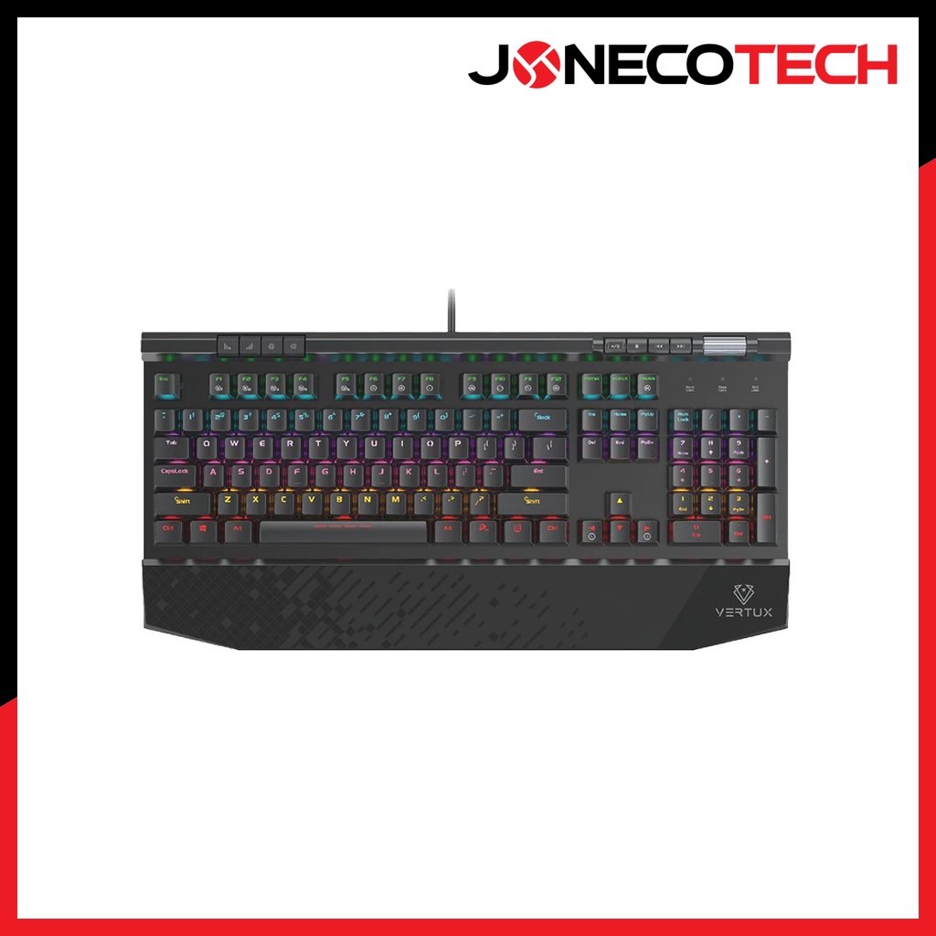 VERTUX TUNGSTEN HYPER ACTION MECHANICAL GAMING KEYBOARD (EN) | Shopee ...