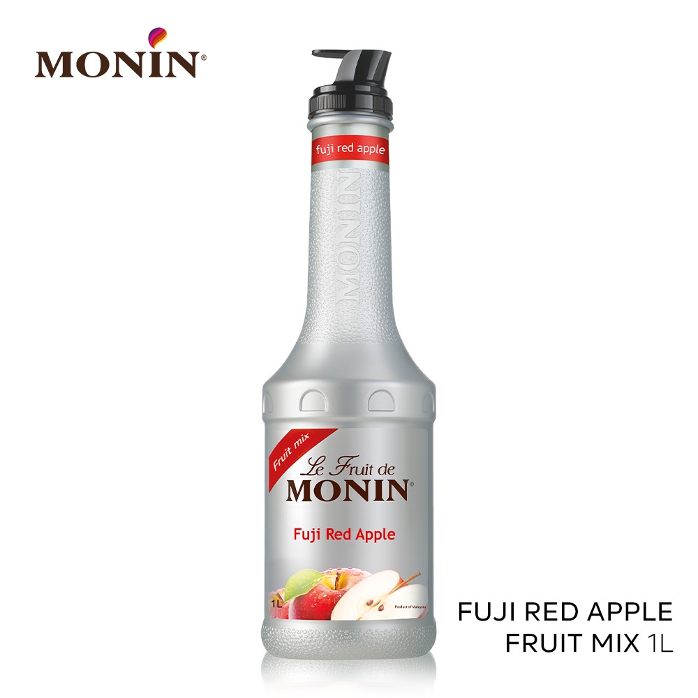 MONIN Fuji Red Apple Fruit Mix 1L | Shopee Philippines
