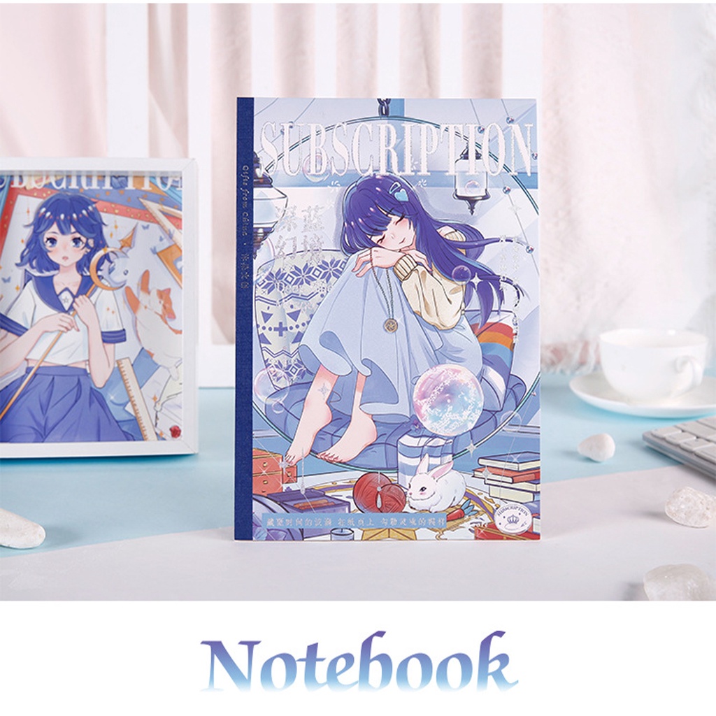 Hot Stamping Periodical B5 Creative Glue-bound Student Notebook BK4 ...