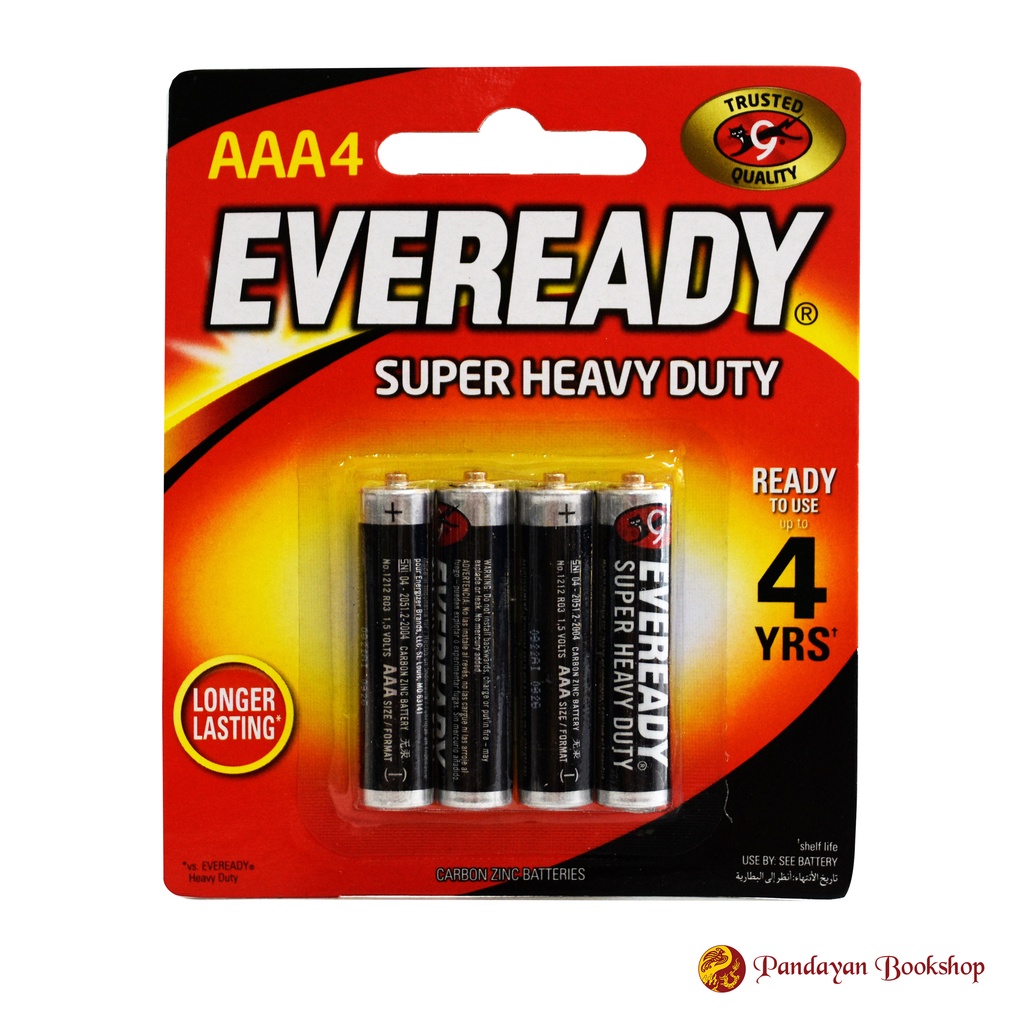 EVEREADY AAA4 Super Heavy Duty Battery 4s | Shopee Philippines