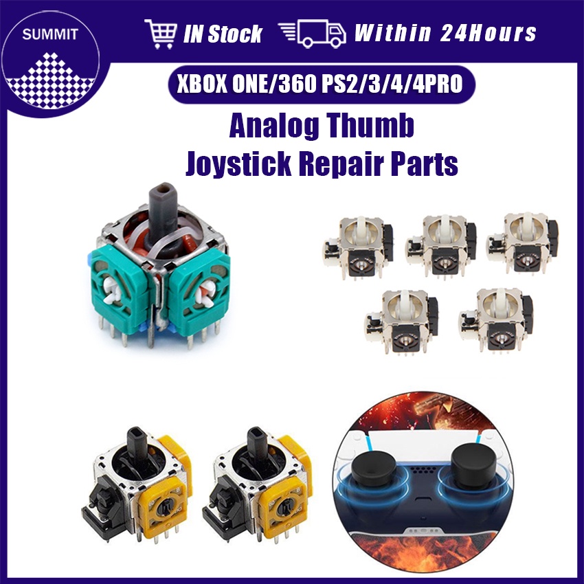 PS4 Joystick and Xbox One Controller Repair Parts Replacement Module ...