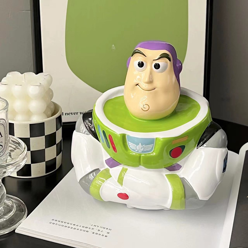 Dreamy Toy Story Buzz Lightyear Coin bank Desktop decoration creative ...