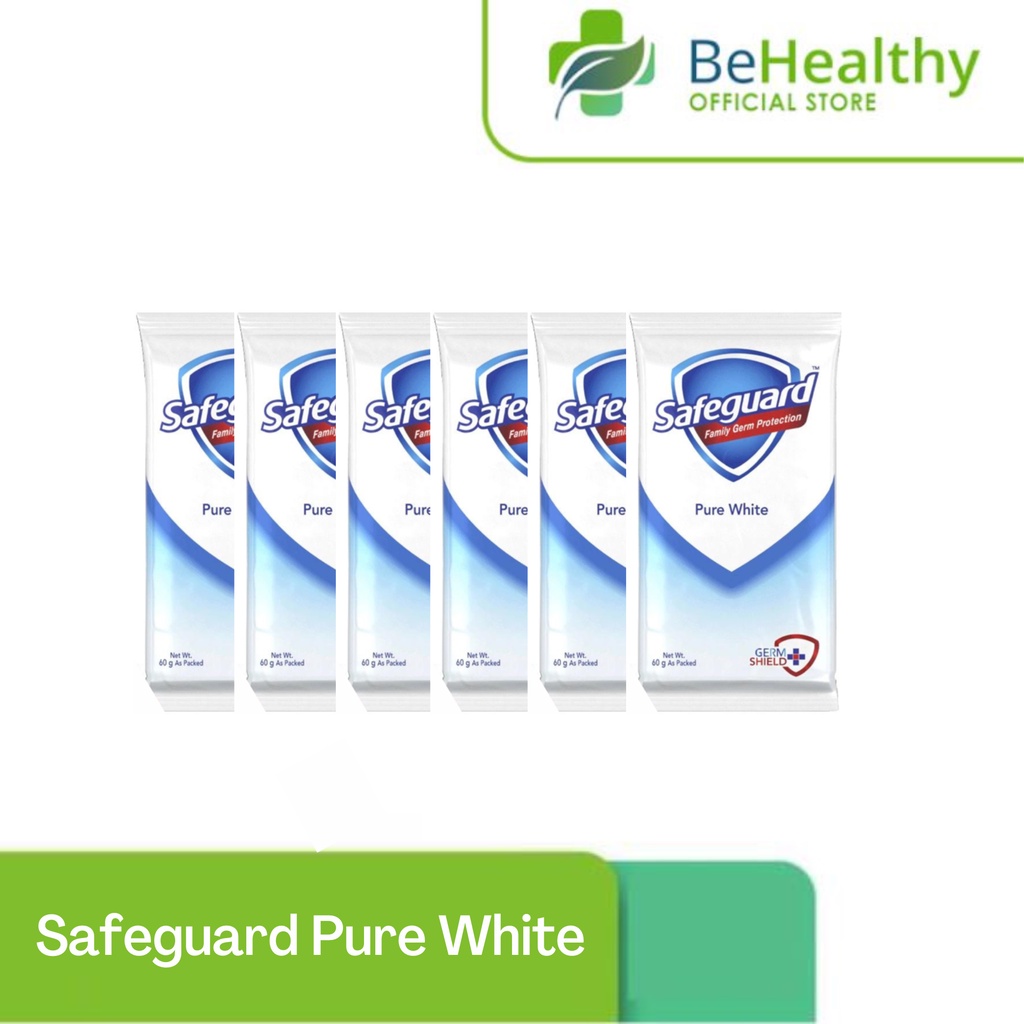 Safeguard Pure White Bar Soap (60g) | Shopee Philippines