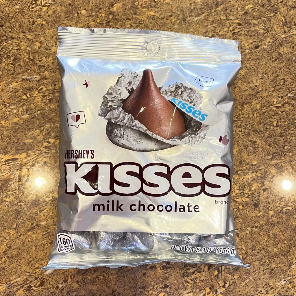 Kisses Milk Chocolate, 150g | Shopee Philippines