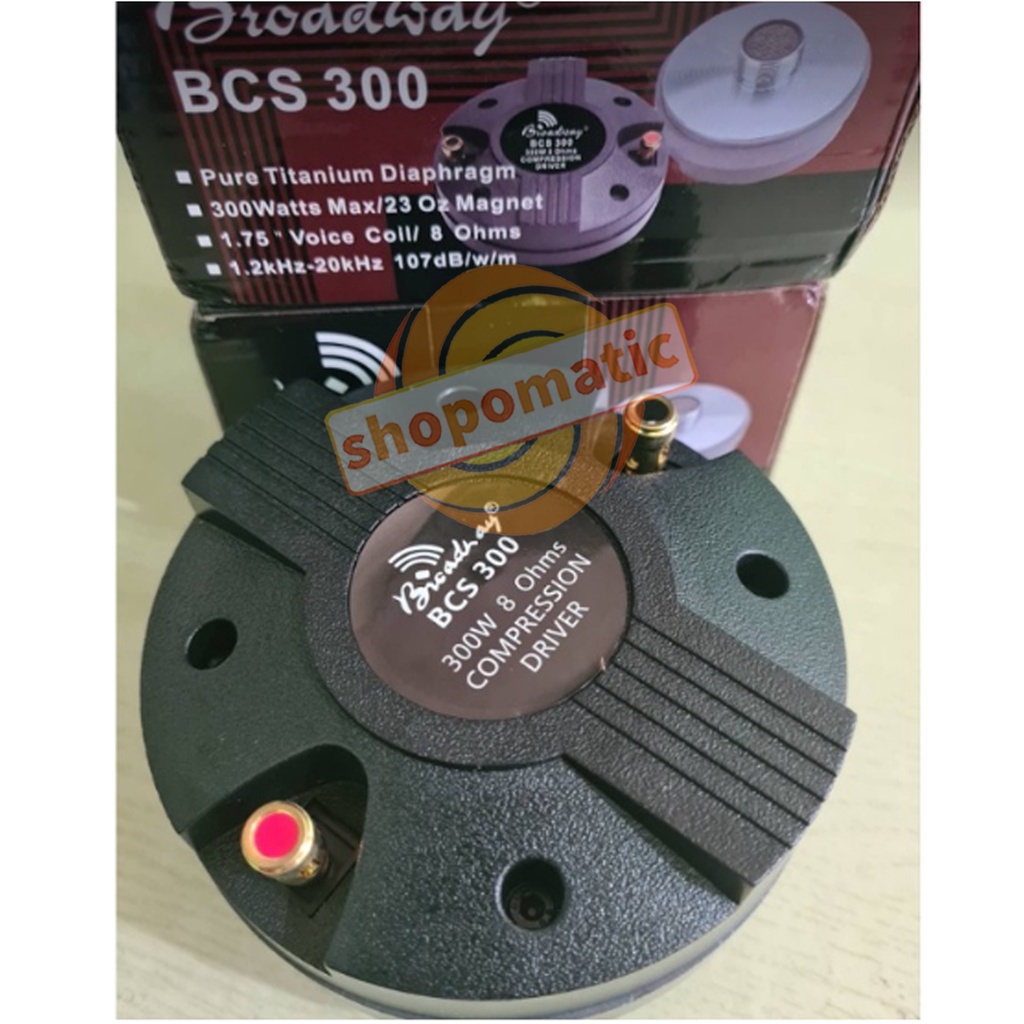 🟧300 Watts Compression Driver Unit Broadway tweeter Pure Titanium ... 🟧300 Watts Compression Driver Unit Broadway tweeter Pure Titanium ...