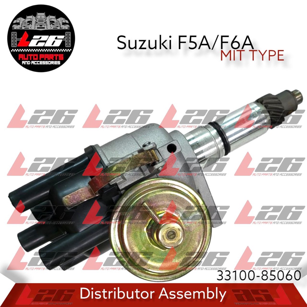 Suzuki F5A F6A MULTICAB Distributor Assembly MIT Type 33100-85060 Black ...