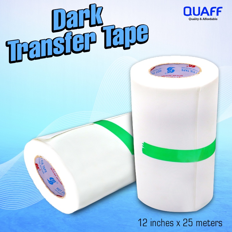 Quaff Heat Transfer Tape For Dark Paper 12 Inches X 25 Meters Selling ...