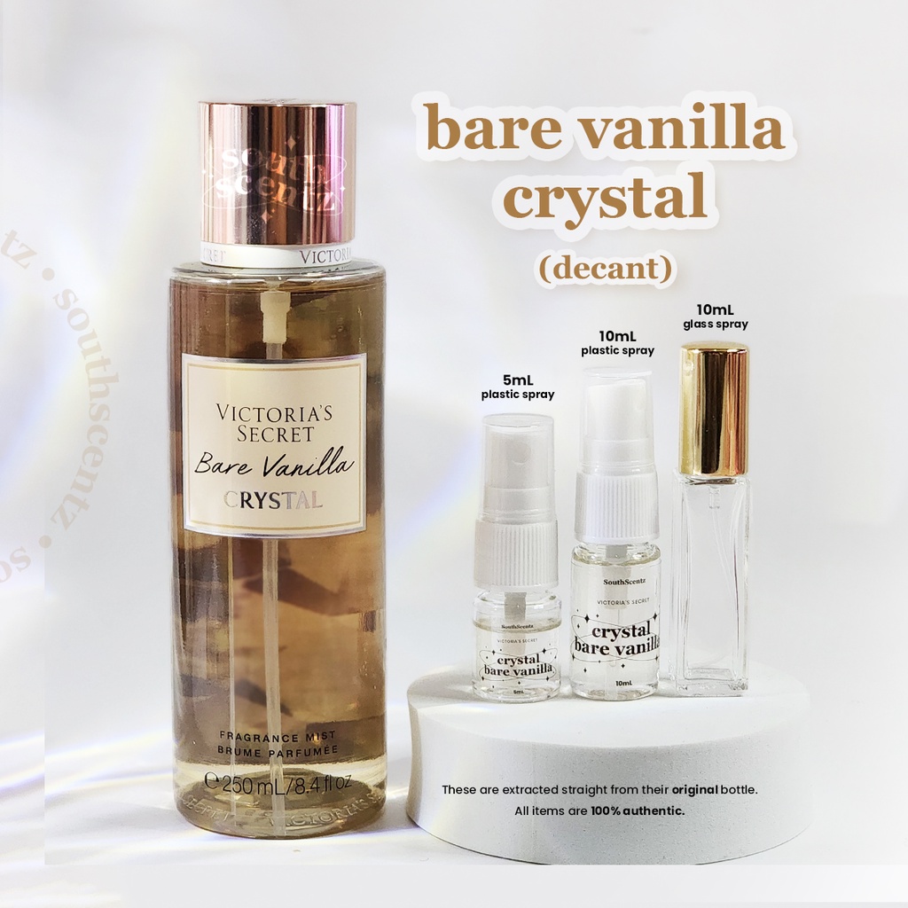 Bare Vanilla Crystal Victoria's Secret Body Mist VS 5mL 10mL ...