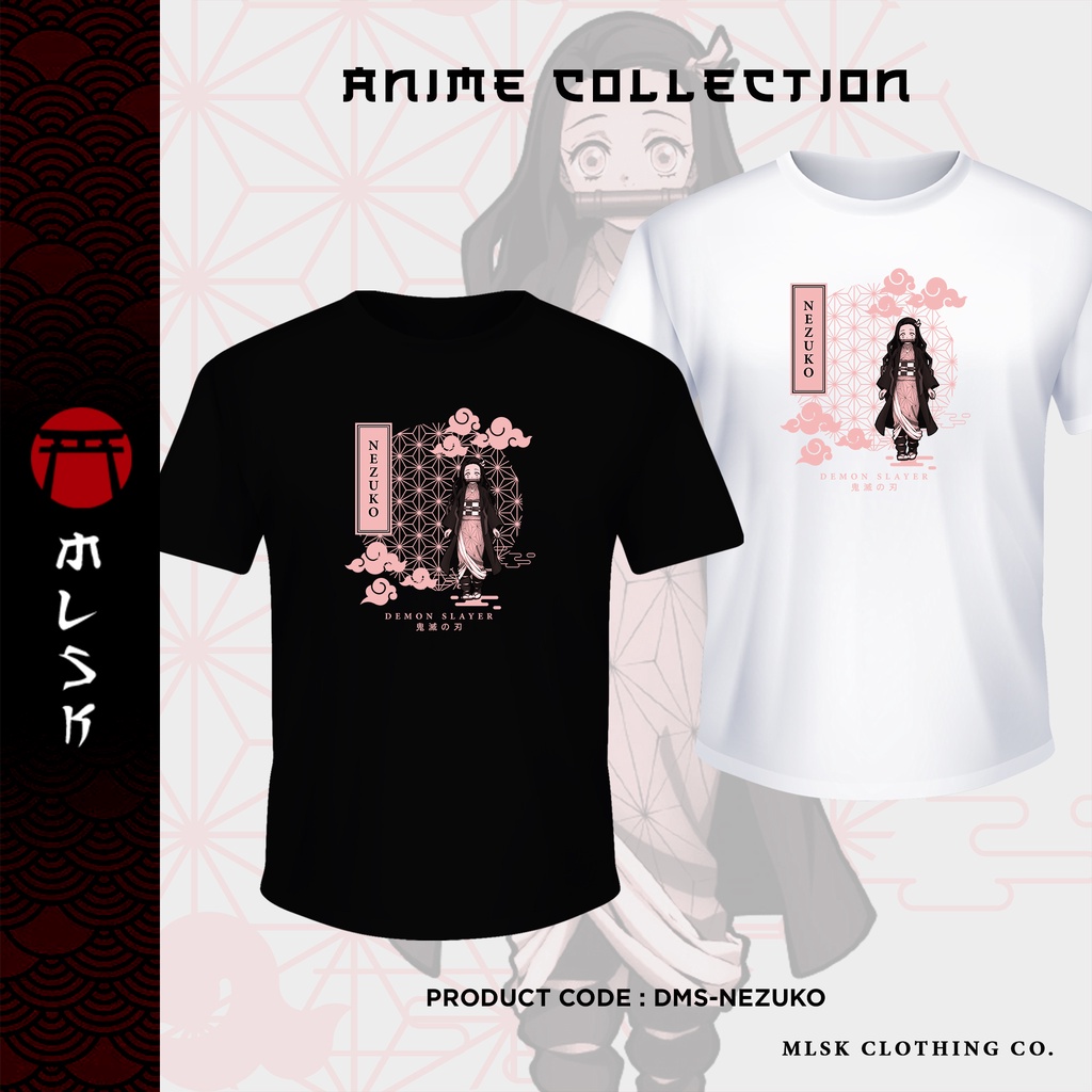NEZUKO DEMON SLAYER ANIME T-SHIRT | ANIME SHIRT KIMETSU NO YAIBA ...