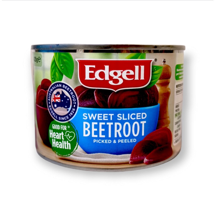 Edgell Sweet Sliced Beetroot- ( Picked & Peeled ) 425G Made in Australia | Shopee Philippines