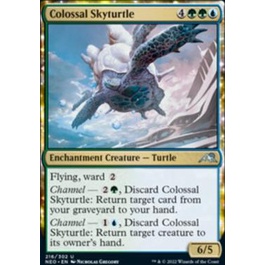 Colossal Skyturtle Uncommon Kamigawa Neon Dynasty Magic the Gathering ...