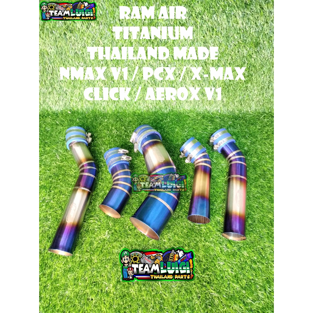 RAM AIR TITANIUM MT8 BRAND X-MAX / NMAX V1 / AEROX V1 / PCX / CLICK ...