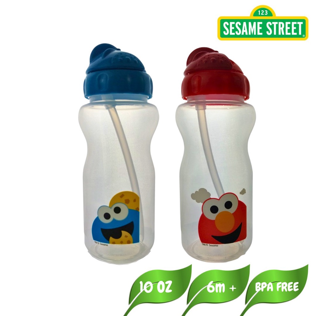 Sesame Beginnings 12oz/360ml Non-Spill TruSip Spin & Sip Cup – Leak ...