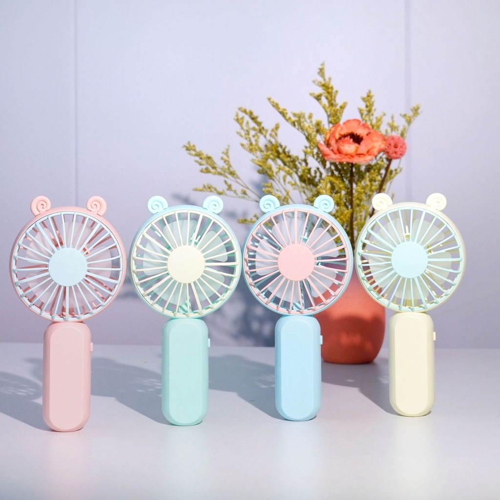 Rechargeable Hand Fan Built-in Battery Mini Fan USB Mini Hand Held Fan ...