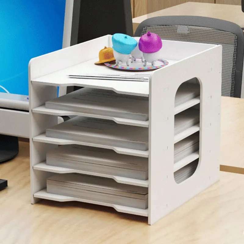 5 Layers Document Trays File Paper Letter Storage Desk Organizer Paper ...