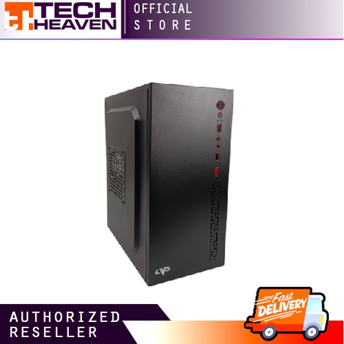 CVS 1722 COMPUTER CASE WITH 750W PSU - 120MM FAN/FLAT CABLES/BLACK (M ...