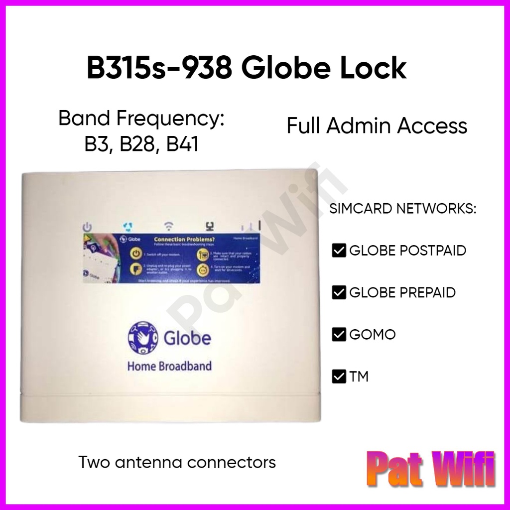 B315s 938 Prepaid Modem With FullAdminAccess | Shopee Philippines
