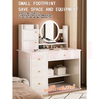 ALVIN Dressing Table Bedroom Minimalist Modern Ins Dressing Table ...