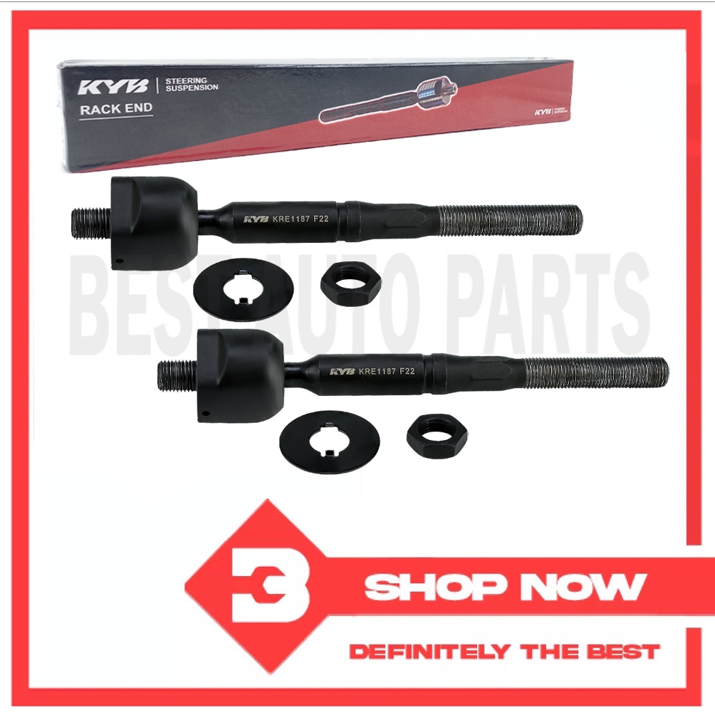 KYB (2pcs) Front Left & Right Rack End for Ford RANGER (2WD), BT50 (2WD ...