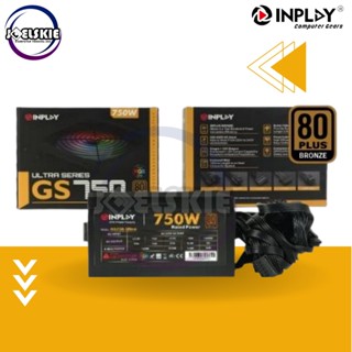 Inplay GS750-ULTRA RGB Rated 750W Power Supply 80Plus Bronze 80 ...