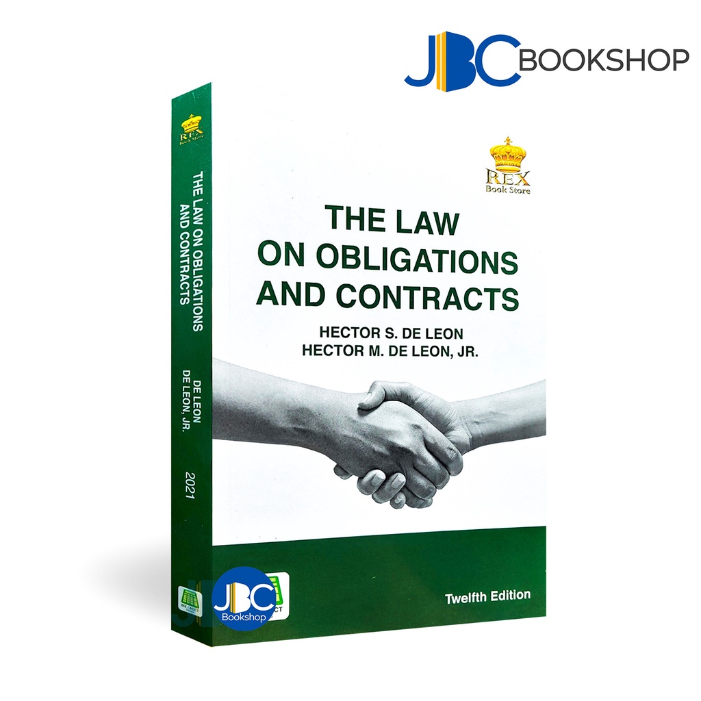 The Law on Obligations and Contracts 2021 by Hector S. De Leon & Hector ...