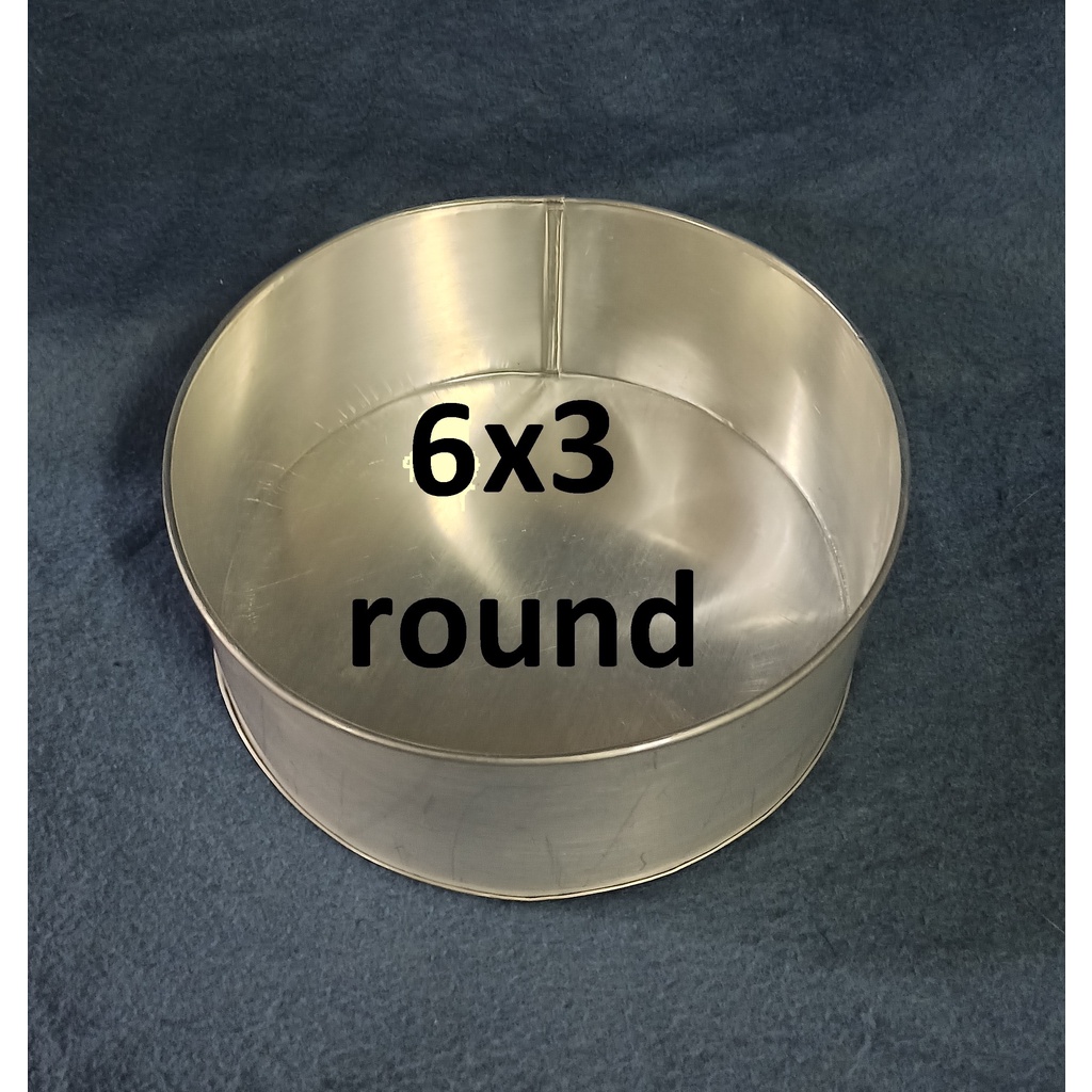ROUND PAN / BENTO CAKE MOLDER / ROUND CAKE PAN ALUMINUM | Shopee ...
