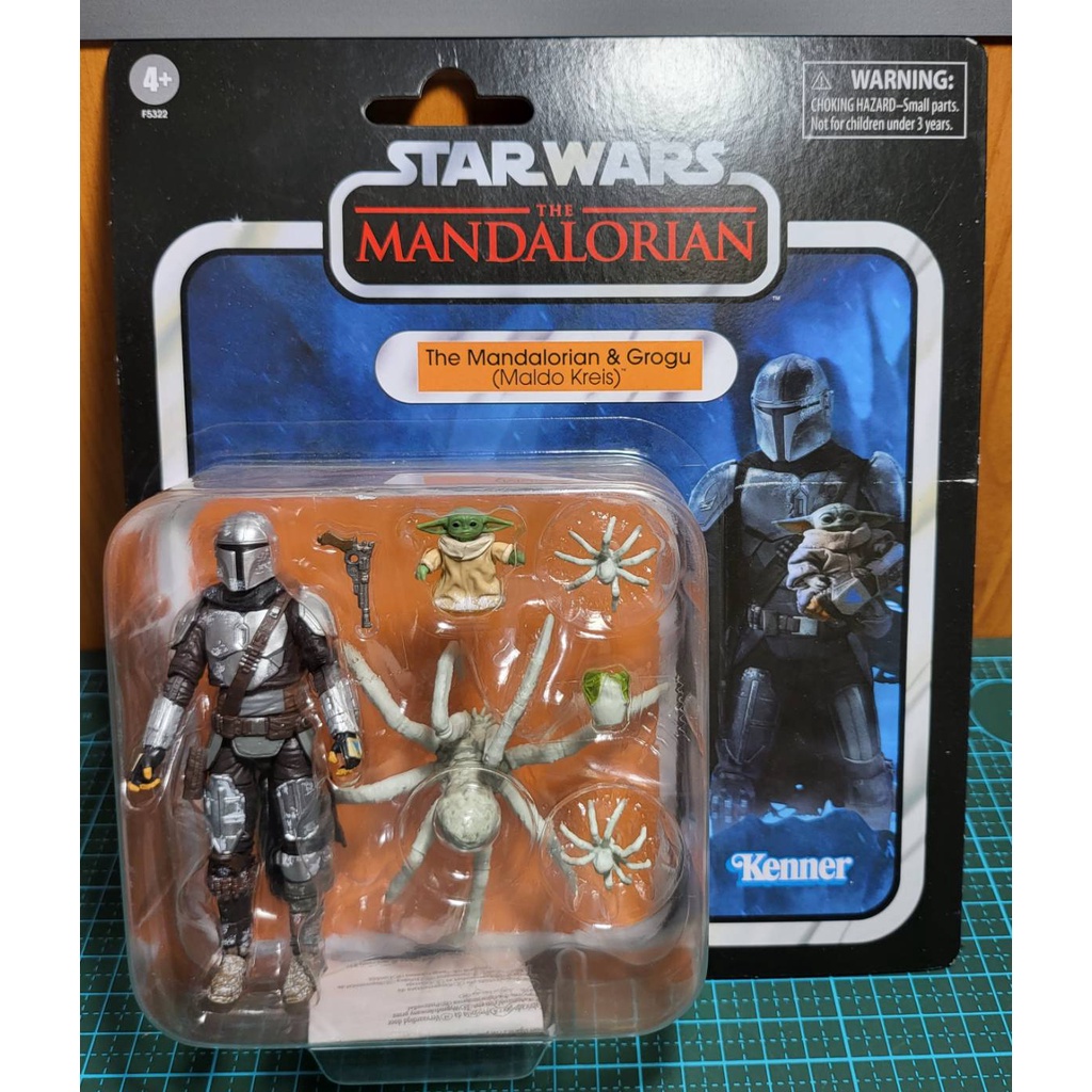 Star Wars TVC Retro 3.75" The Mandalorian & Grogu Maldo Kreis (SW The ...