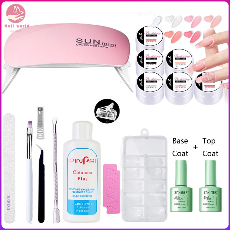 Non-Stick Hand Nail Extension Gel | Shopee Philippines
