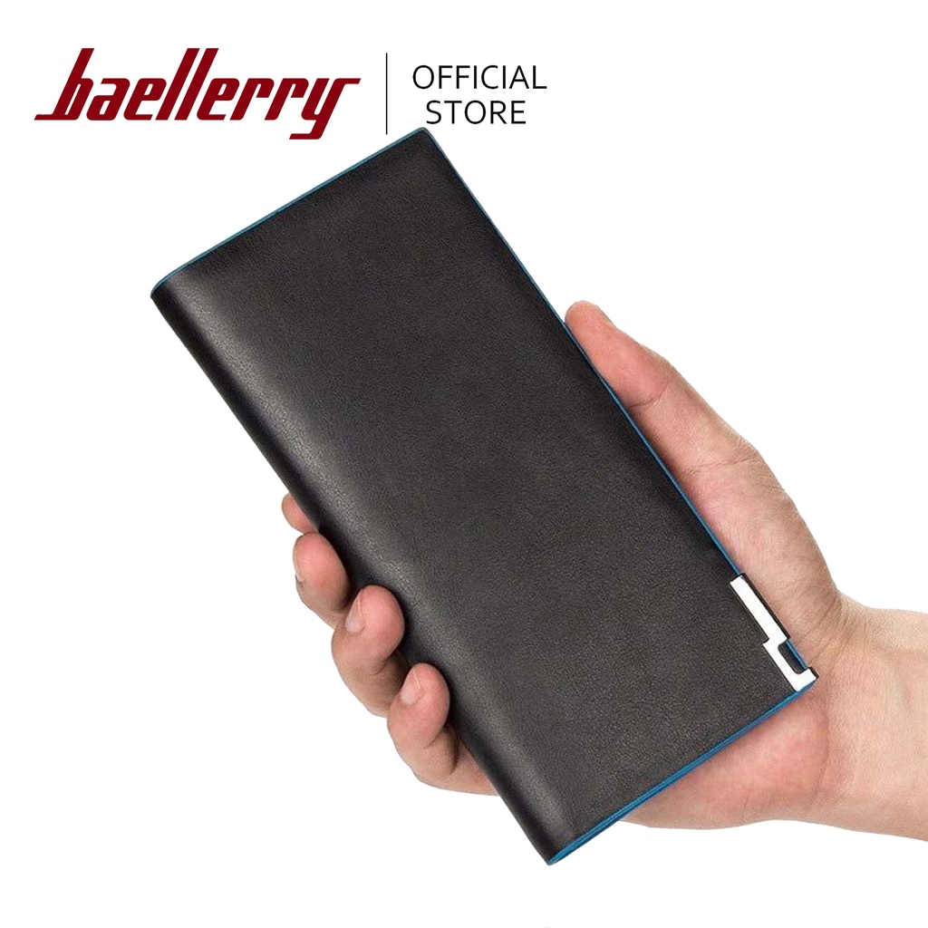 Baellerry New Men Wallet Iron Side Long Section Multifunction Wallet ...