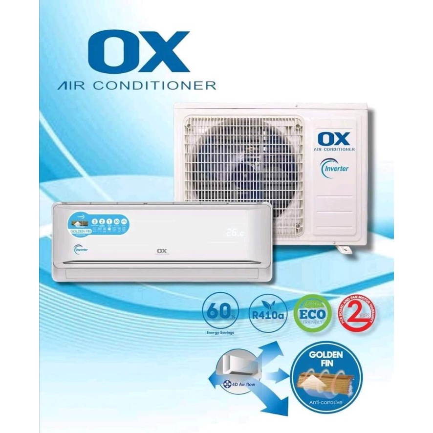 OX AIR CONDITIONER SPLIT TYPE INVERTER 2HP | Shopee Philippines