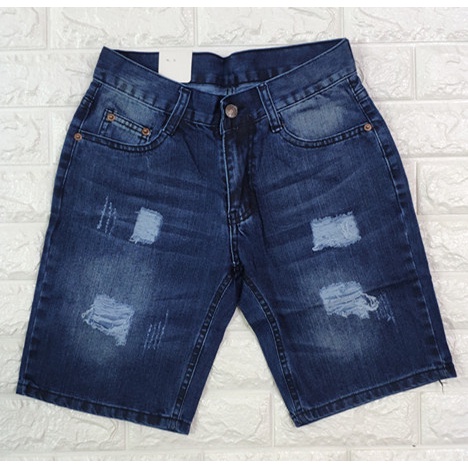 New Denim Tattered Short For Men (902#) | Shopee Philippines