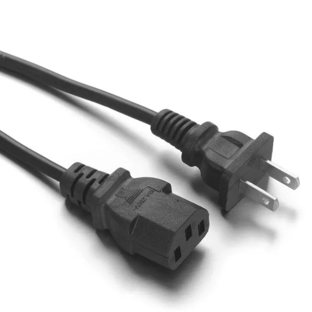 AC Power Supply Adapter Cord Cable Lead 3-Prong for Laptop Charger US Japan 2pin For PS4 Pro ...