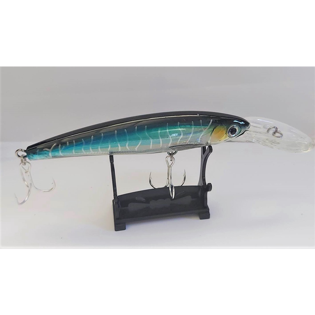Eastern Hunter DEEP DIVE Wobbler Trolling Minnow Lure 140mm x 47g ...
