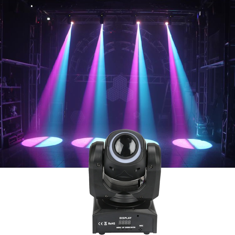 Good Effect 30W RGBW Led Gobos Moving Head With Light Strip 8 Pictures ...