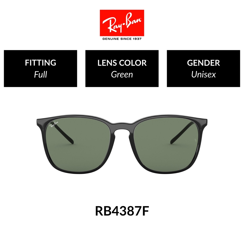 Ray-Ban - RB4387F 901/71 - Sunglasses | Shopee Philippines