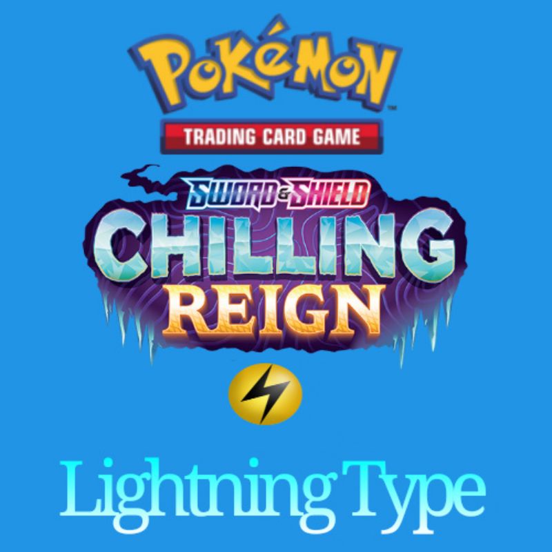Pokemon TCG Chilling Reign Lightning Type Common/Uncommon | Shopee ...