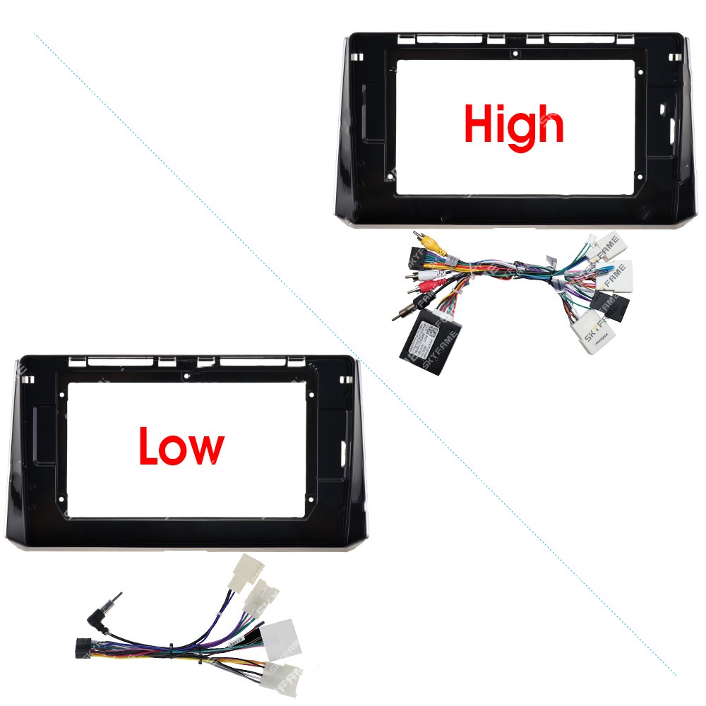 Car Frame Fascia Adapter Canbus Box Decoder For Toyota Corolla Altis ...
