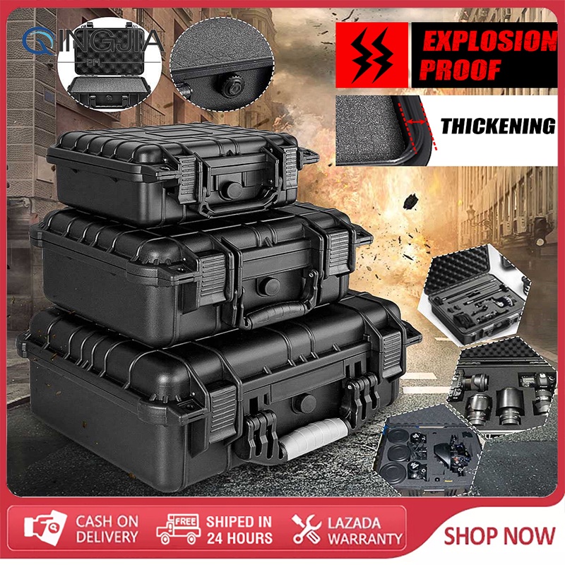 Waterproof Portable Hard Carry Protective Tool Case Shockproof Storage ...