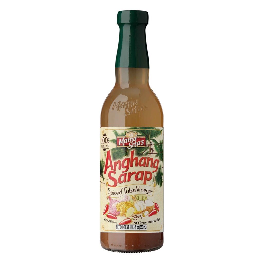 Mama Sita's Anghang Sarap (Spiced Tubá Vinegar) (350 mL / 11.83 fl oz ...