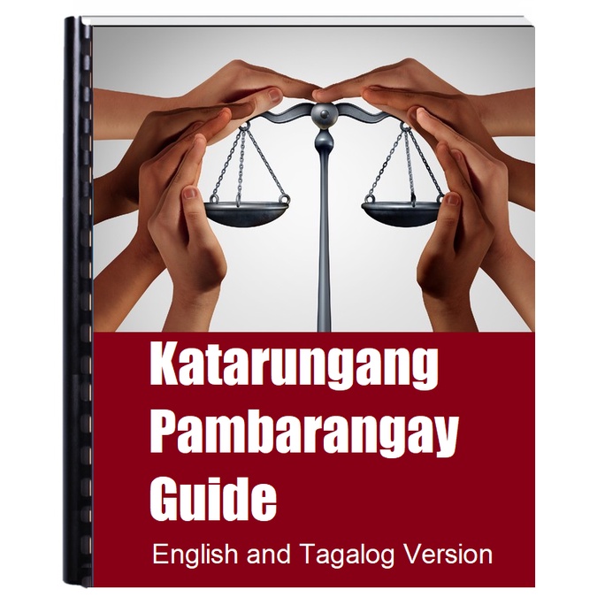 Katarungang Pambarangay Guide - English and Tagalog Version | Shopee ...
