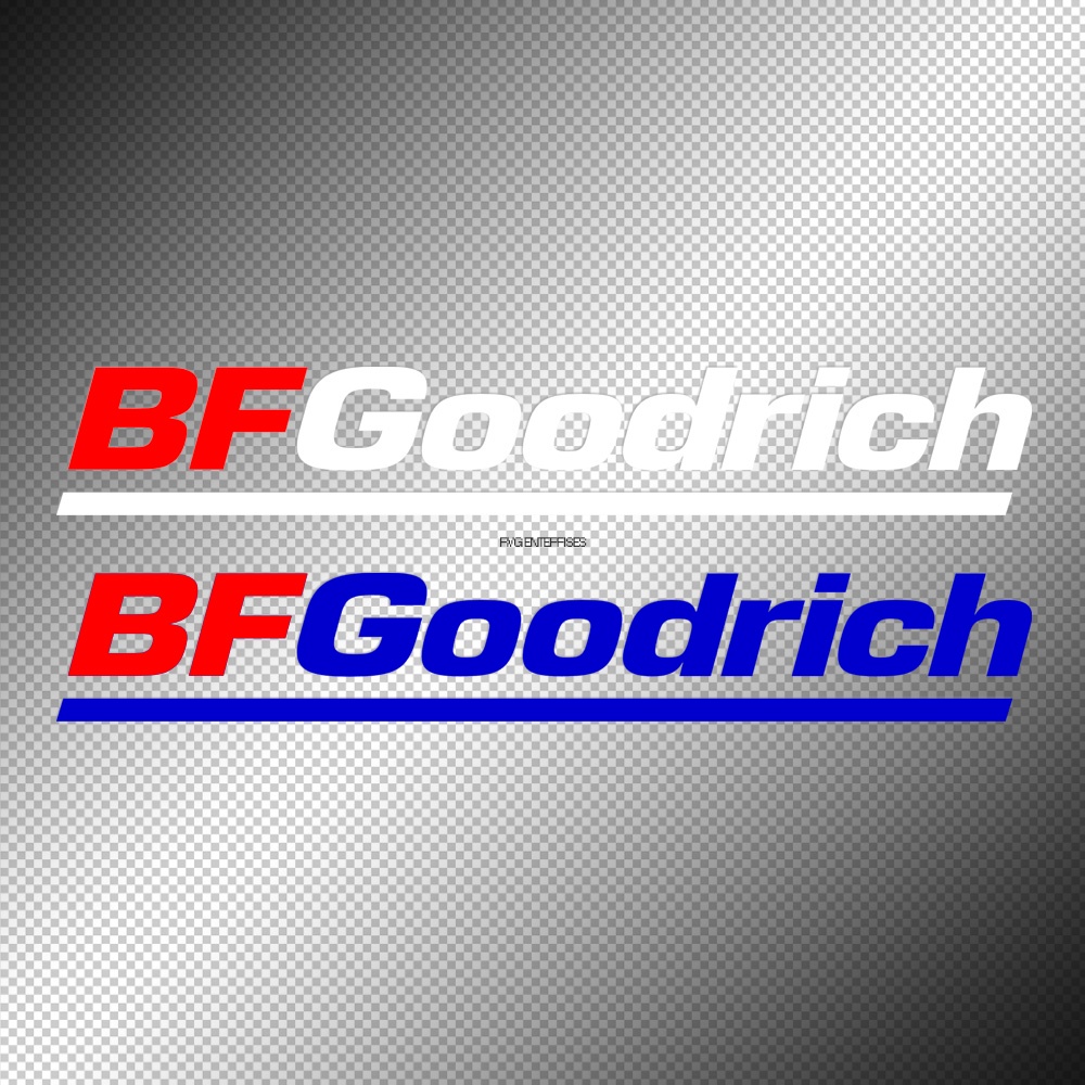 Stickers | 2X BF Goodrich | Decals | Vinyl Weather Proof | 8 inches ...