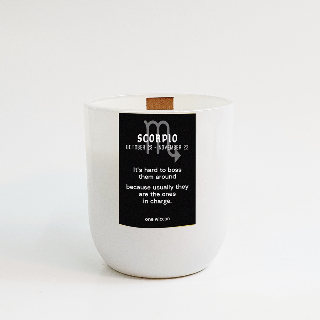 One Wiccan Zodiac/Astrological Sign – Blessing & Luck Candle Series ...