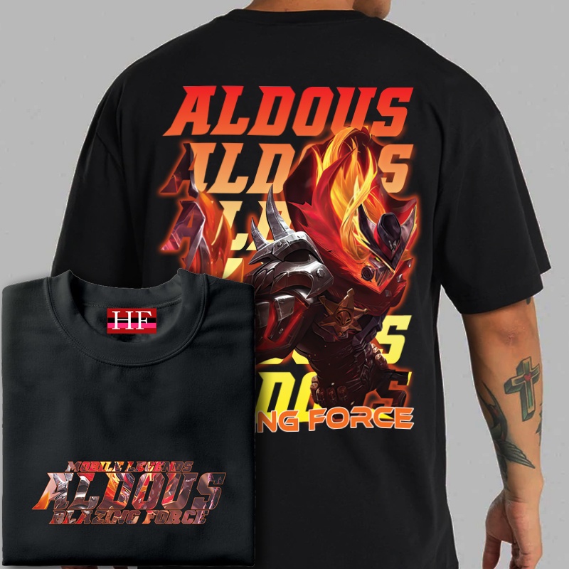 Aldous Blazing tshirt mobile legends t-shirt mlbb ml tees | Shopee ...